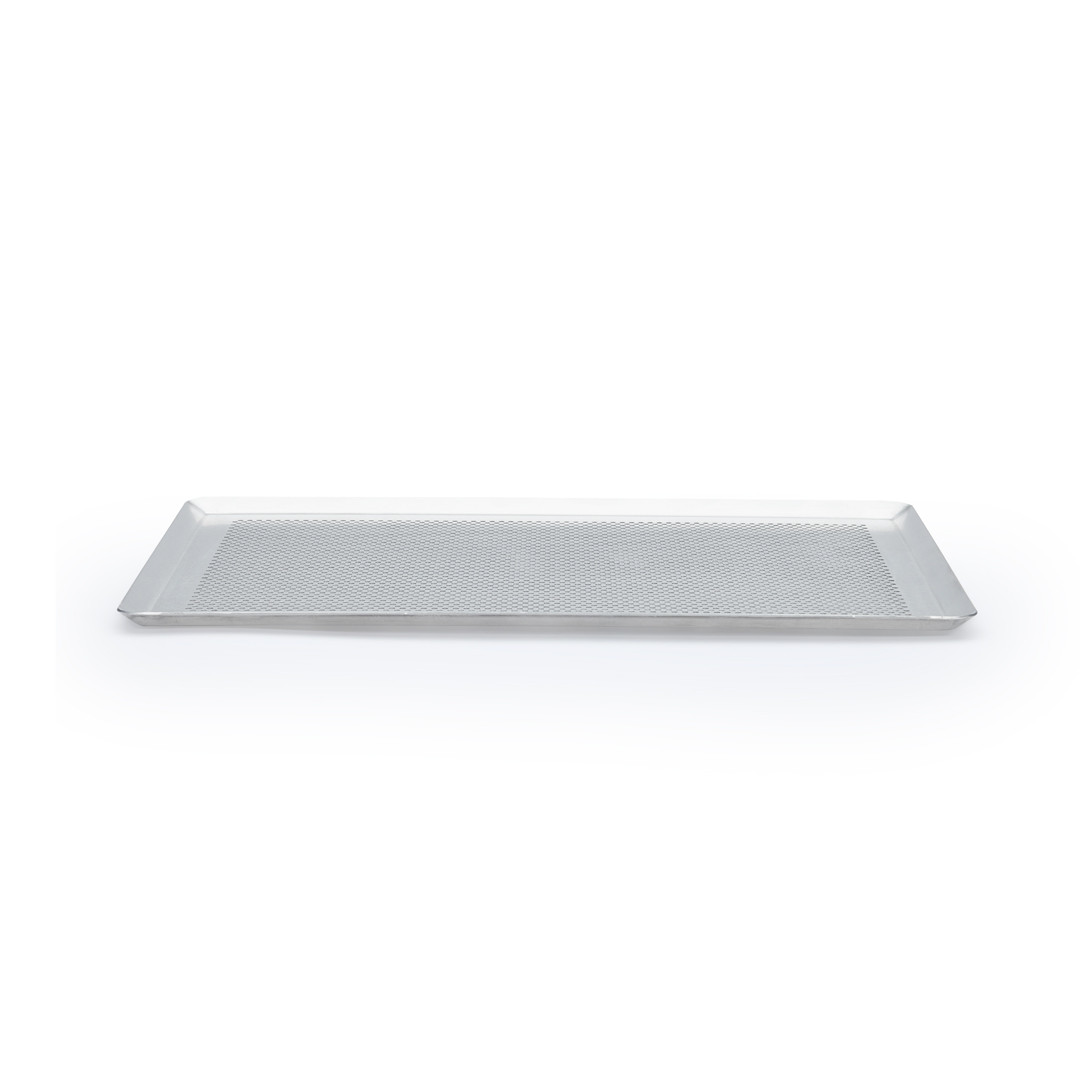 Perforated stainless steel tray 40x30cm - de Buyer