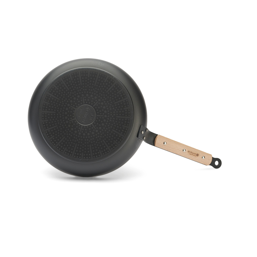 Poêle ronde CHOC B BOIS, non-stick forged aluminium, ø 28cm, Pans - De ...