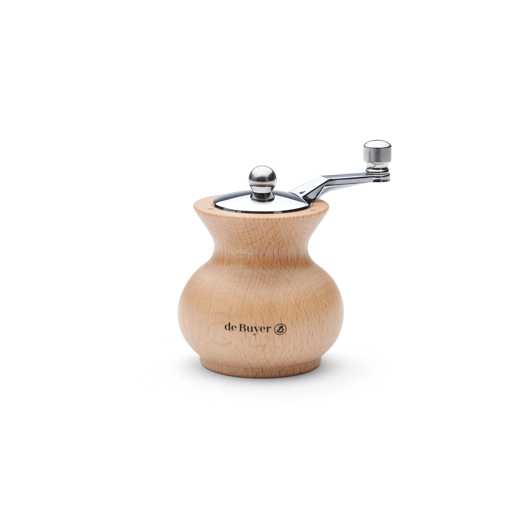Pepper mill with handle wood 7cm BOOGIE - de Buyer