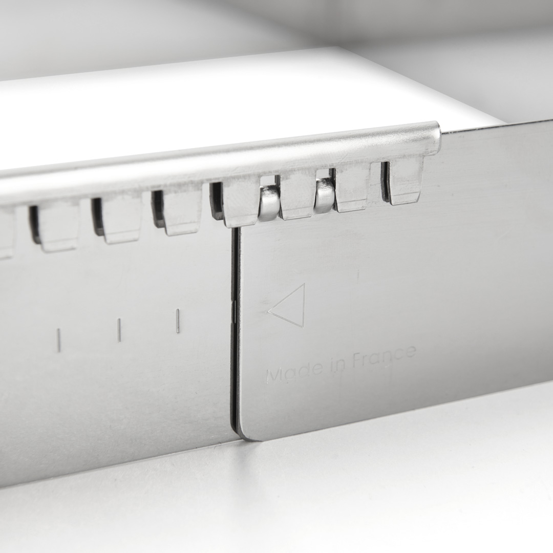 Pastry frame expandable stainless steel 16cm à 30cm - de Buyer