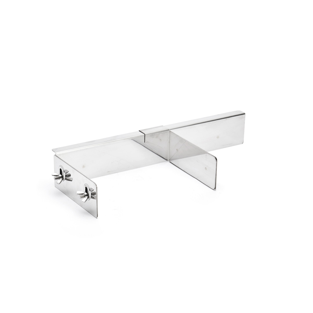 Stainless steel "raplette" spreader 40x17cm without double comb - de Buyer