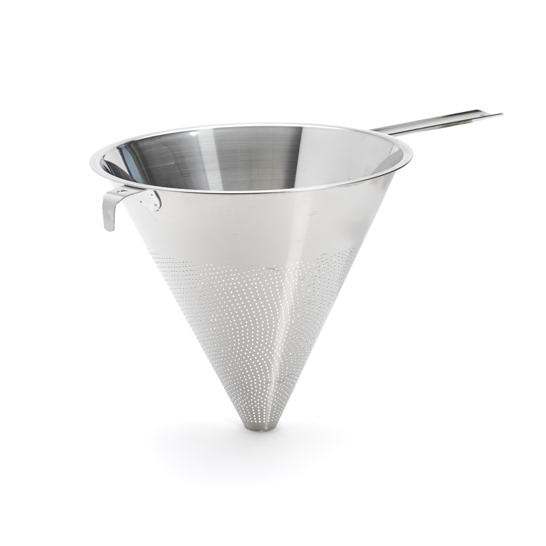 Perforated stainless steel chinese strainer Ø20cm - de Buyer