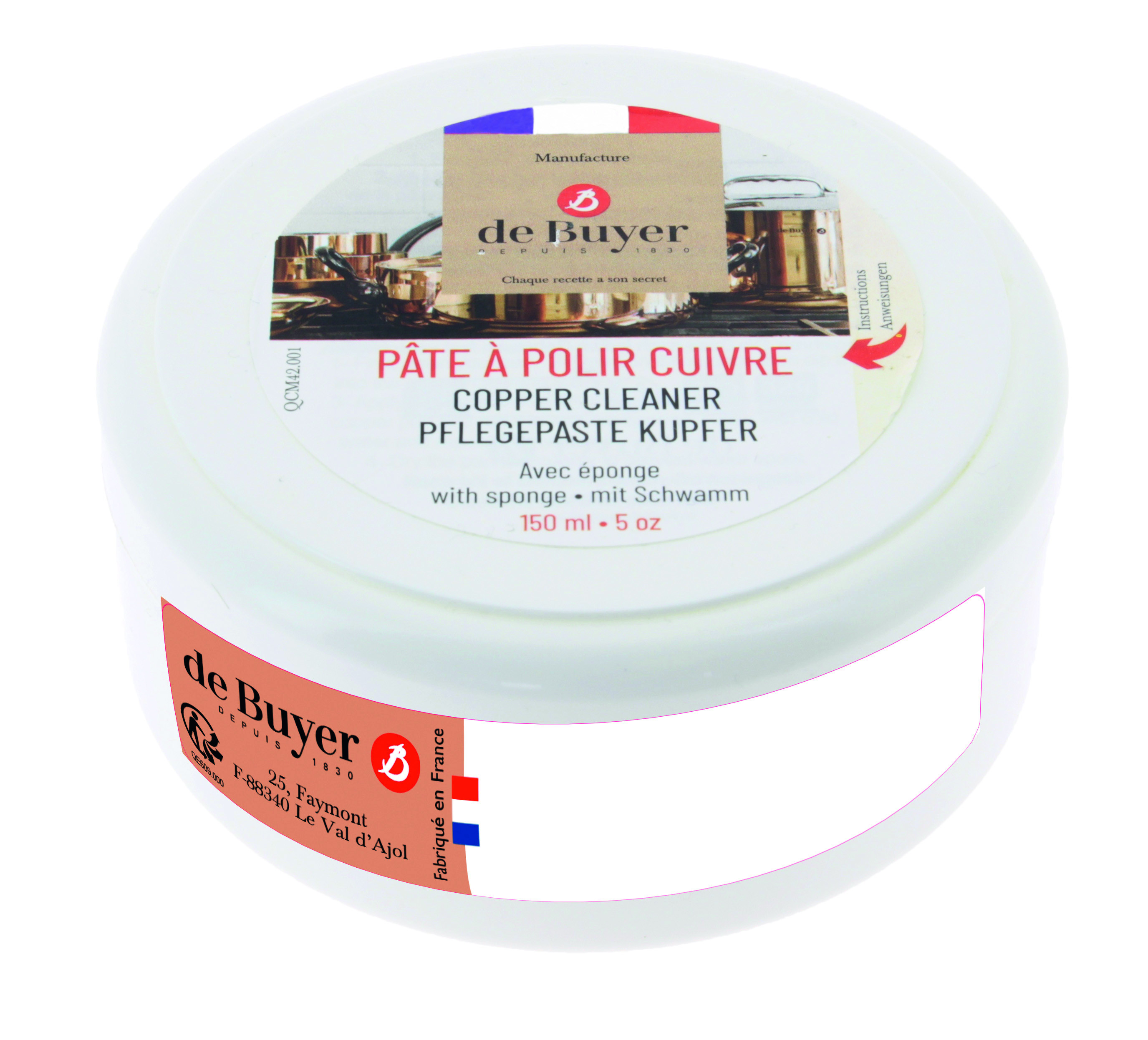 Copper cleaner 150ml - de Buyer