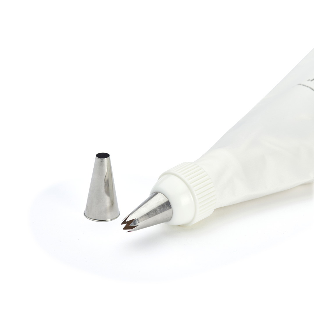 Set of 3 adapters for the 3 sizes of nozzles Ø20-25-35mm - de Buyer